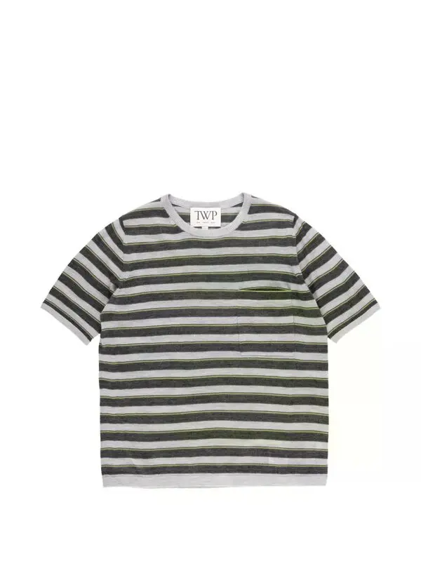 TWP Striped Crewneck T-shirt