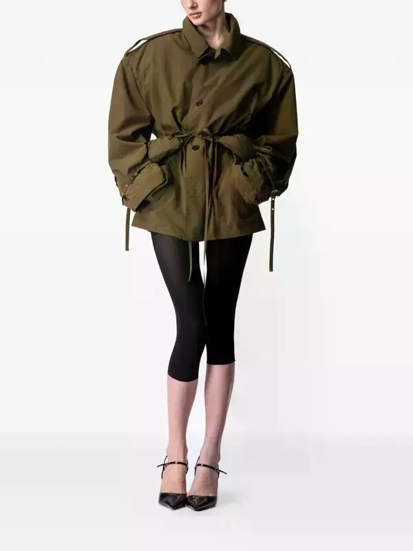 ARTICLE TEN Belted Trench Jacket