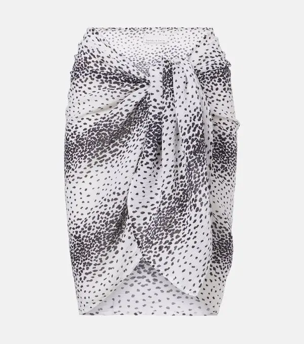 Heidi Klein Icaria Cotton And Silk Beach Cover-up - White