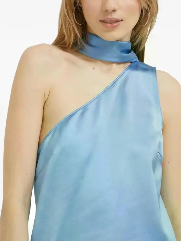 Hugo One-shoulder Scarf-detail Blouse