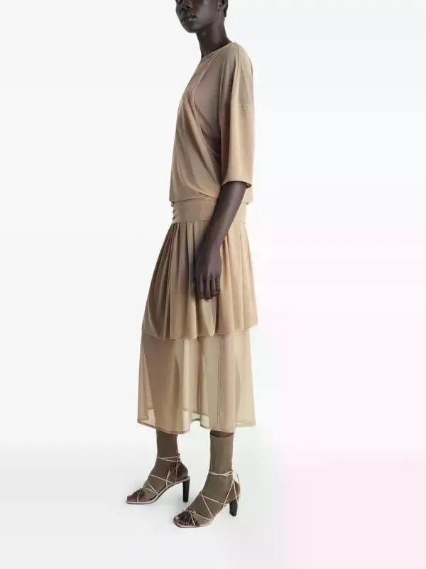 LEMAIRE Double Layer Midi Dress