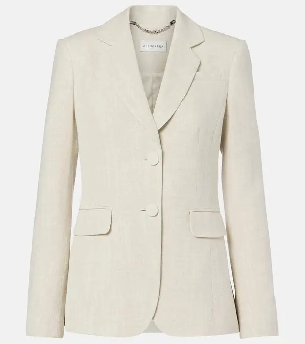 Altuzarra Fenice Linen-blend Blazer