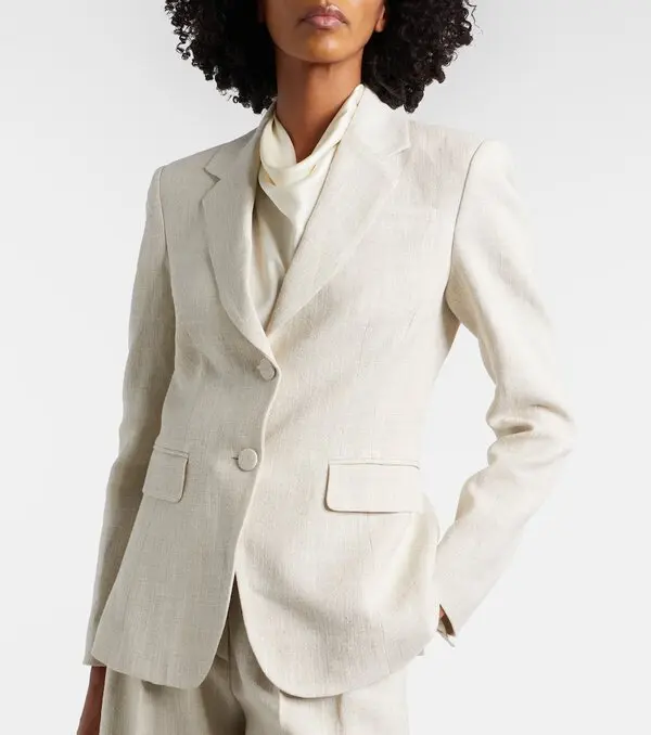 Altuzarra Fenice Linen-blend Blazer