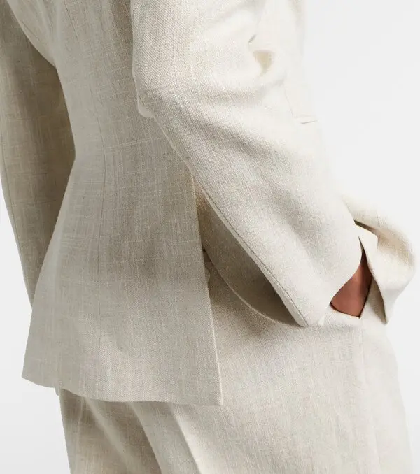 Altuzarra Fenice Linen-blend Blazer