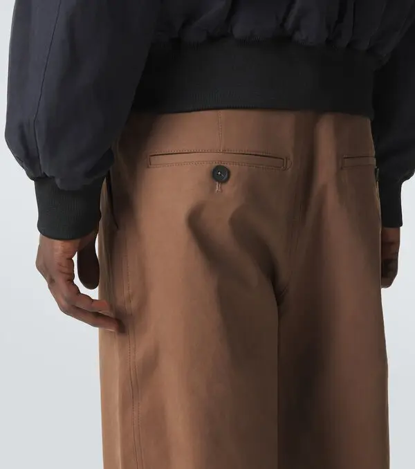 Studio Nicholson Cotton-blend Bomber Jacket - Blue