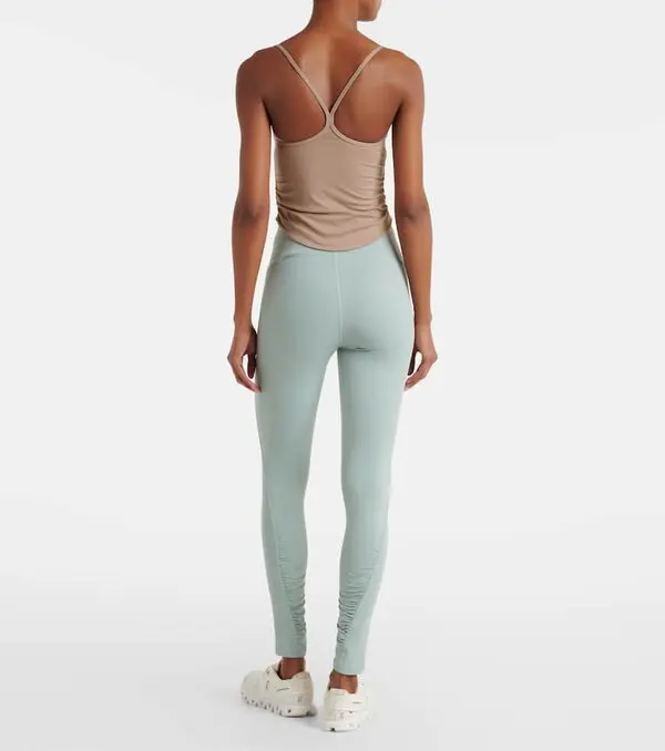 Adidas By Stella McCartney Logo Leggings - Green
