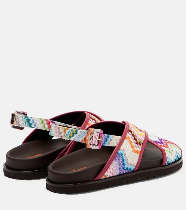 Missoni Allan Zigzag Sandals - Multicoloured