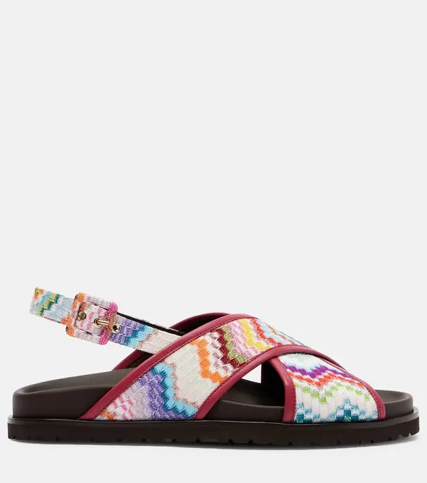 Missoni Allan Zigzag Sandals - Multicoloured