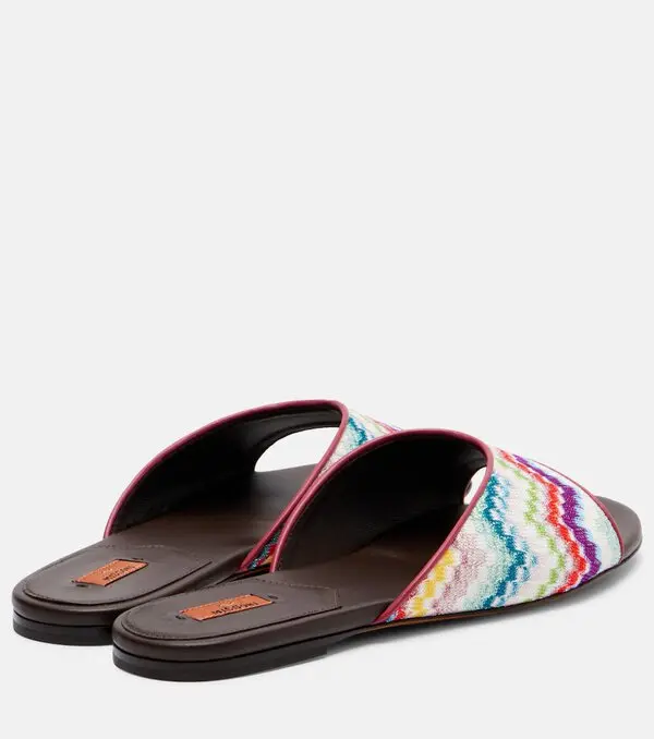 Missoni Liza Zigzag Mules - Multicoloured