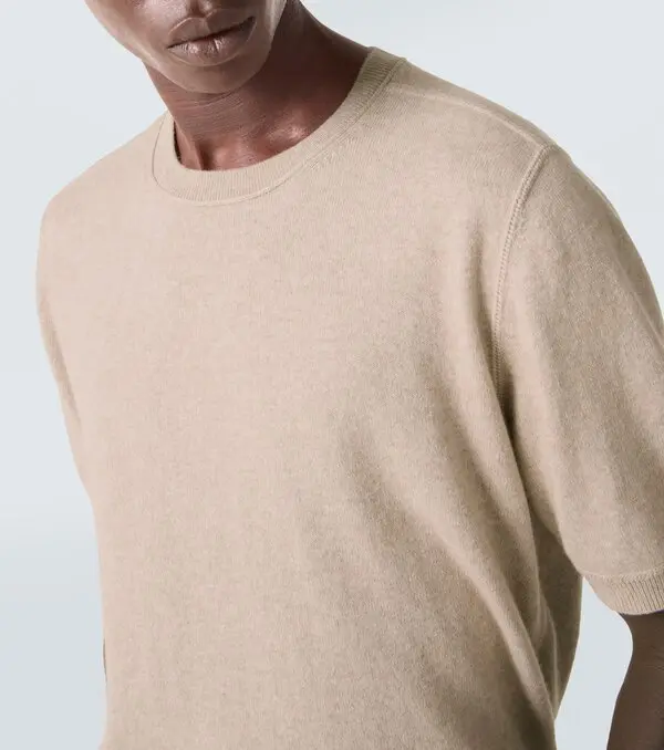 ALLUDE Cotton And Cashmere Sweater - Beige