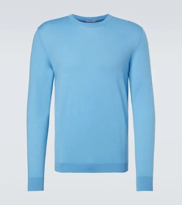 ALLUDE Virgin Wool Crewneck Sweater