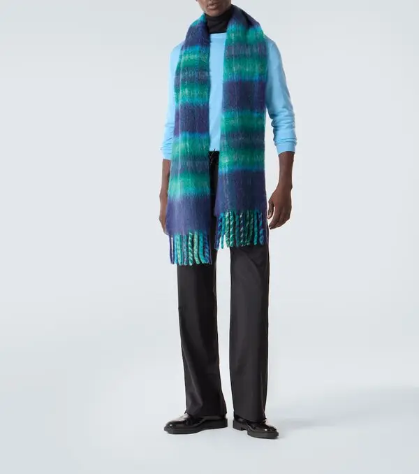 ALLUDE Virgin Wool Crewneck Sweater - Blue