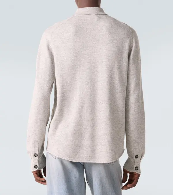 ALLUDE Cotton And Cashmere Overshirt