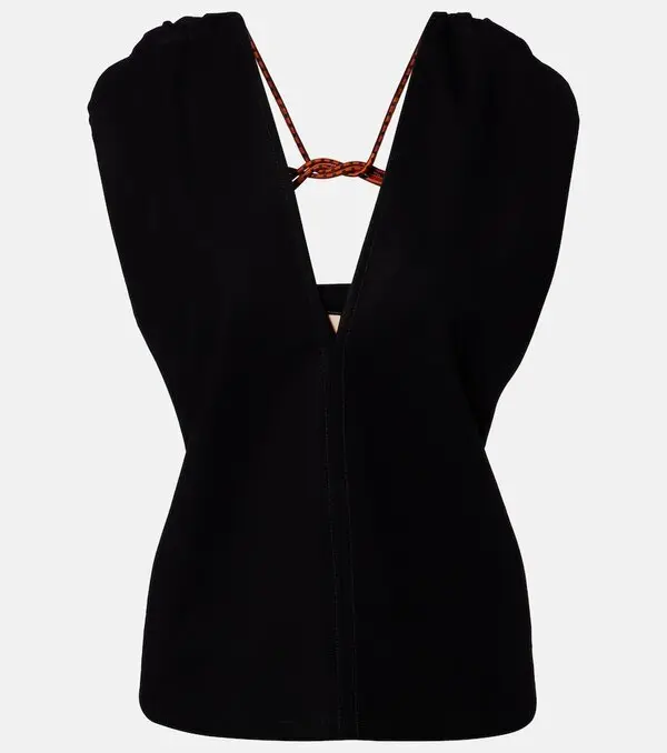 Plan C Cotton Crêpe Top