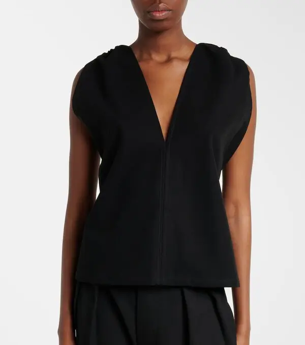 Plan C Cotton Crêpe Top