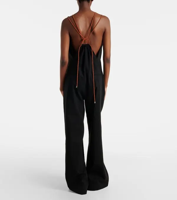 Plan C Cotton Crêpe Jumpsuit