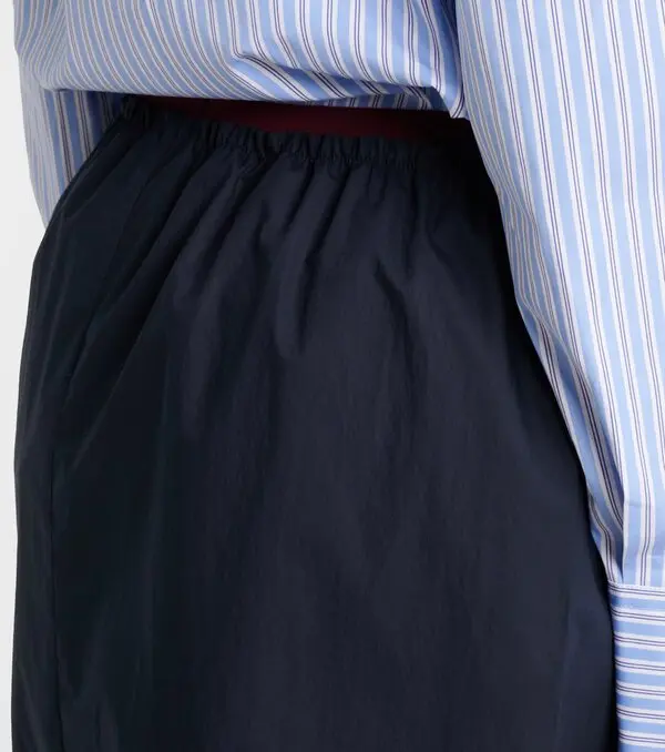 Plan C Cotton Midi Skirt