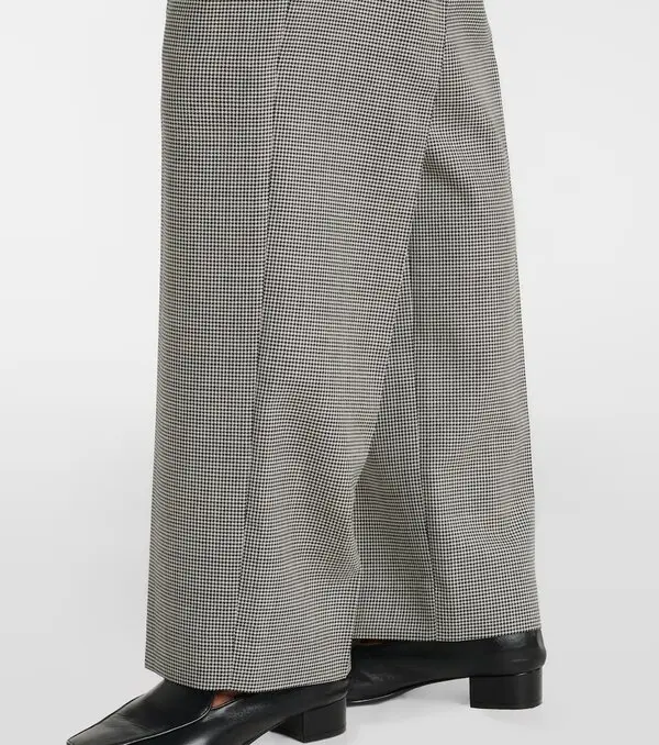 BLAZÉ MILANO Fox Houndstooth Straight Pants