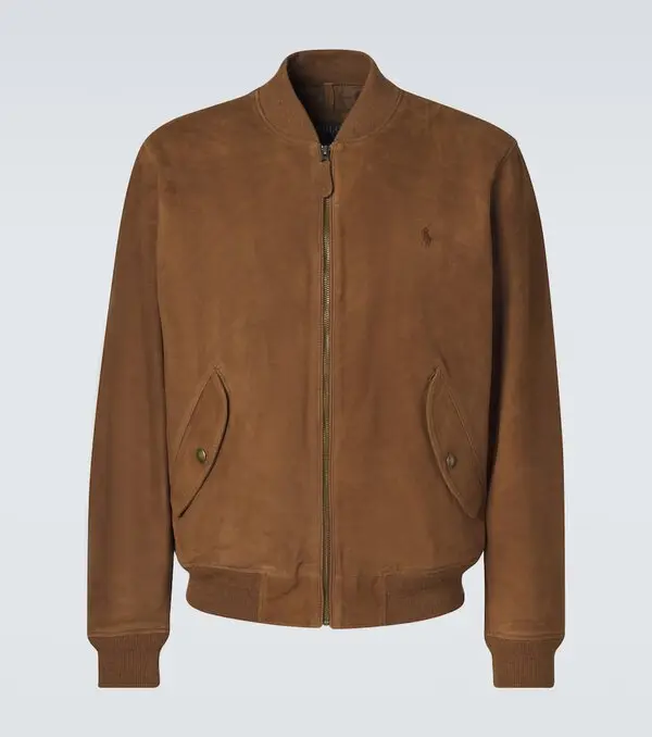 Polo Ralph Lauren Suede Bomber Jacket