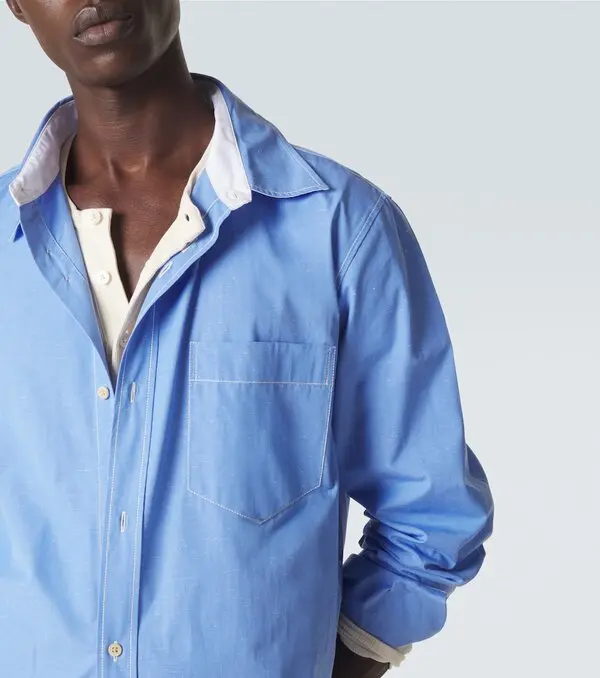 WALES BONNER Atlantic Cotton Shirt