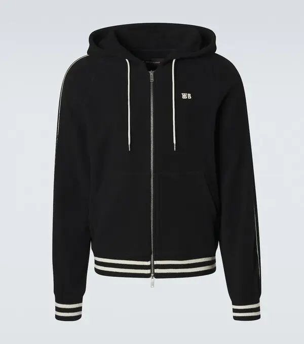 WALES BONNER Prince Cotton-blend Terry Hoodie