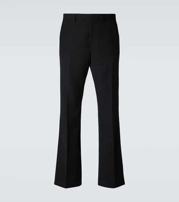 WALES BONNER Alto Virgin Wool Flared Pants