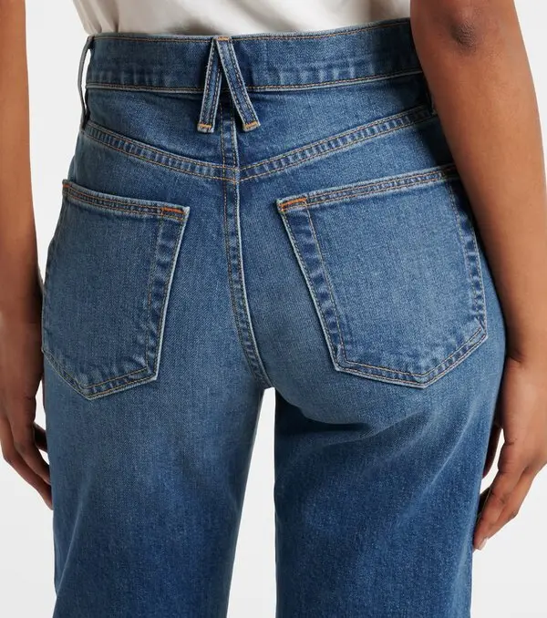 SLVRLAKE Virginia Straight-leg Jeans