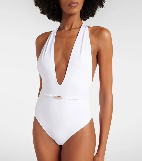 Gucci Halterneck Jersey Bodysuit