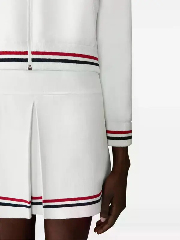 Thom Browne Stripe-detail Bomber Jacket