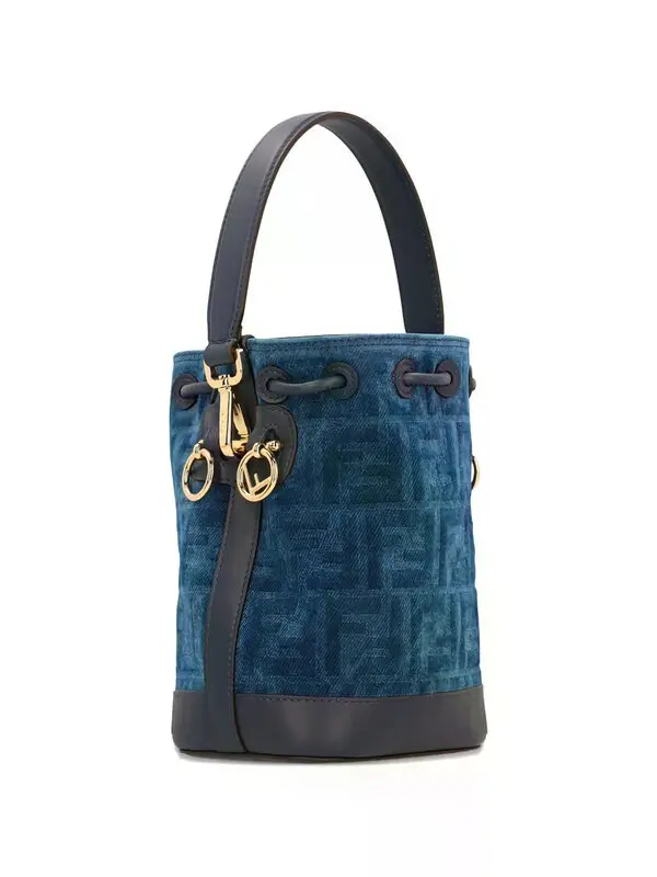 Fendi Mini Mon Tresor Bucket Bag - Blue