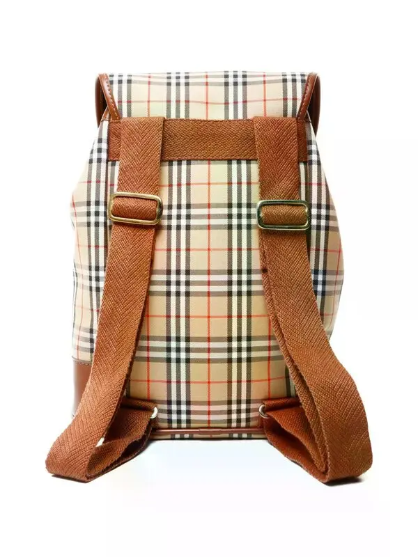 Burberry 2000s Tartan Backpack