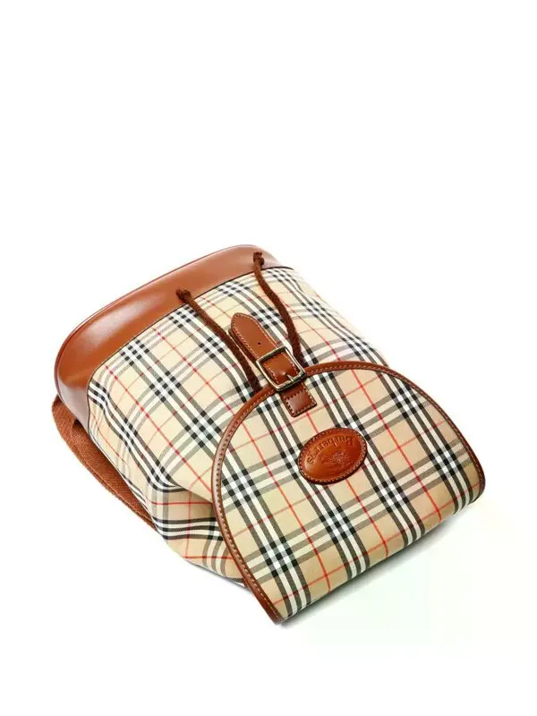 Burberry 2000s Tartan Backpack