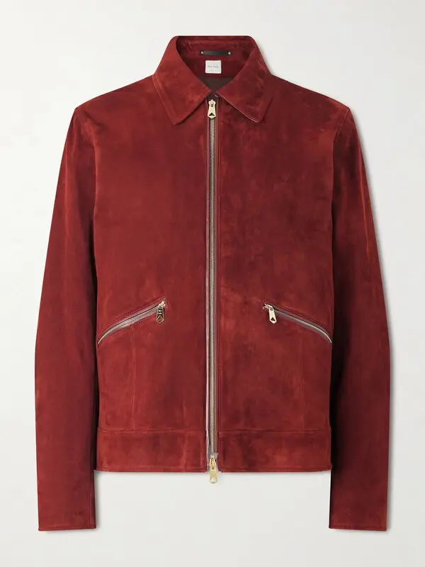 Paul Smith Suede Jacket - Red