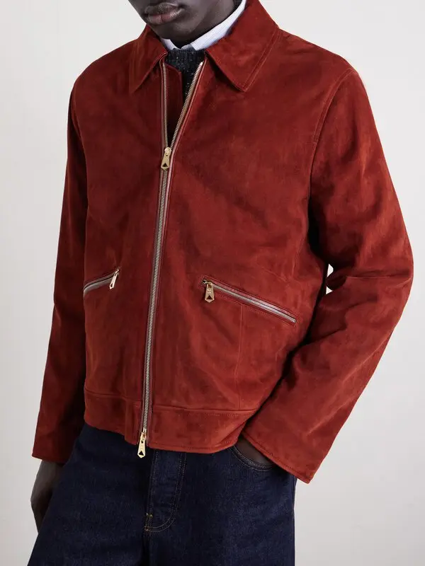 Paul Smith Suede Jacket - Red