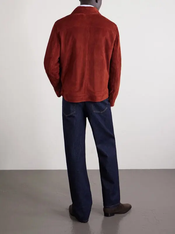 Paul Smith Suede Jacket - Red