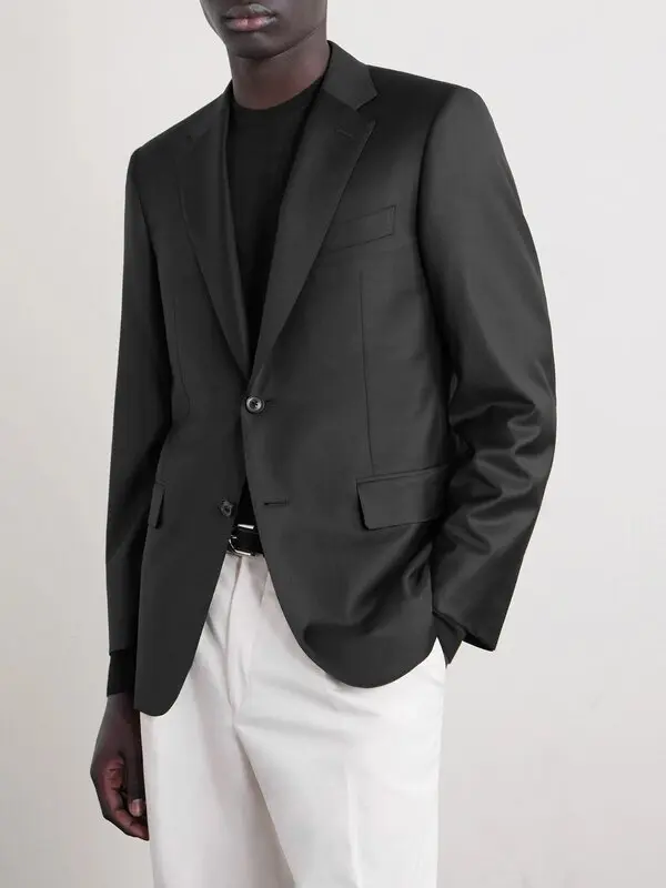 Canali Super 150s Wool Suit Jacket