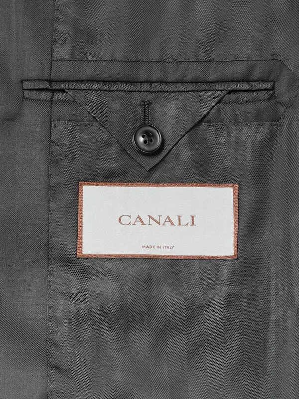 Canali Super 150s Wool Suit Jacket