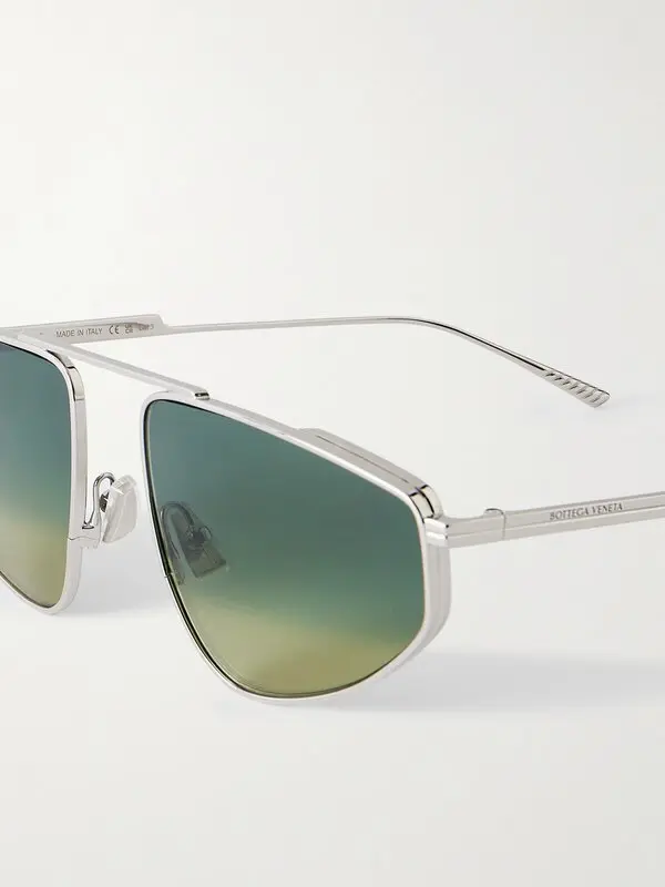 Bottega Veneta Light Ribbon Aviator-style Sunglasses