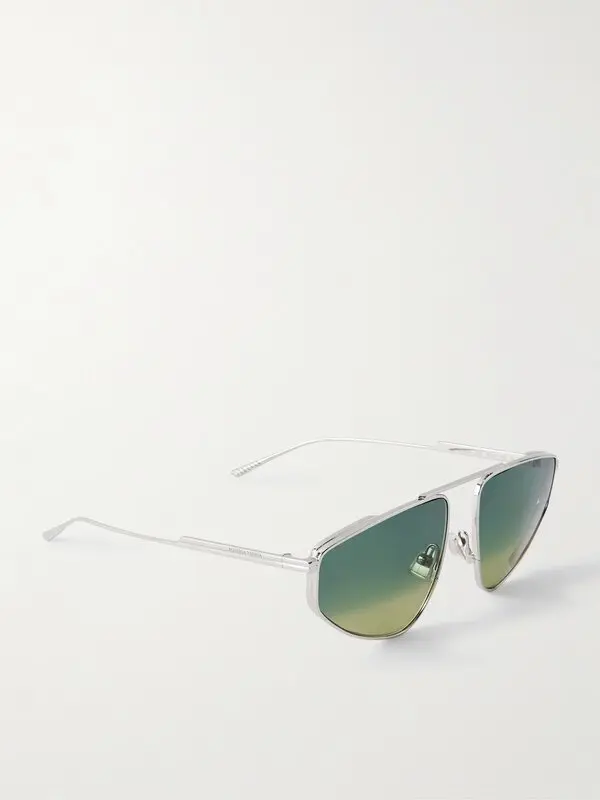 Bottega Veneta Light Ribbon Aviator-style Sunglasses