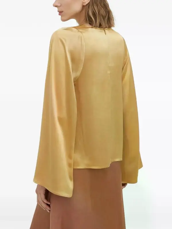 BY MALENE BIRGER Bell-sleeve Blouse - Yellow