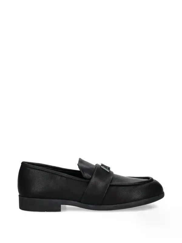 Armani Exchange Logo Detail Loafers