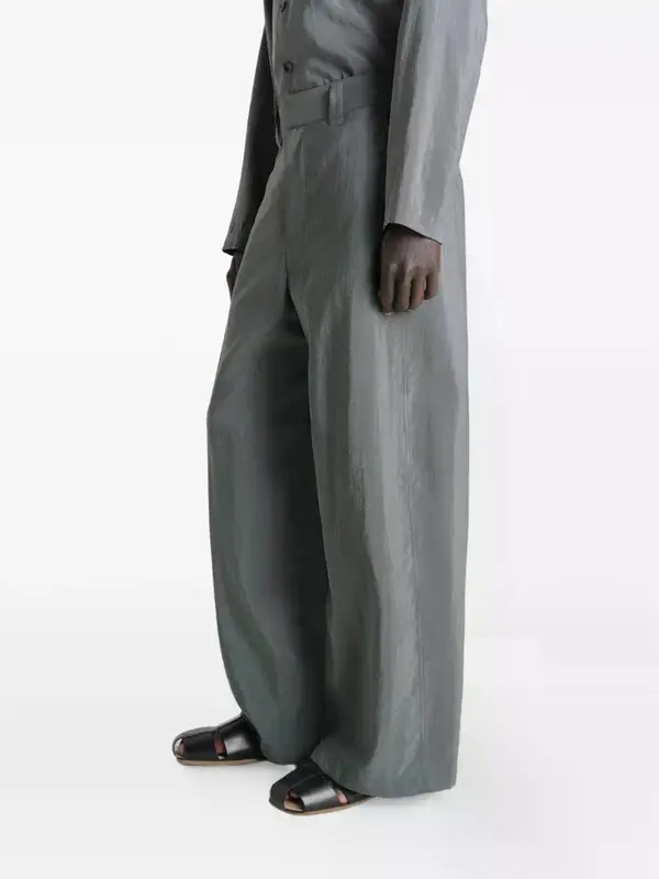 LEMAIRE Lemiare Wide-leg Tailored Trousers - Grey
