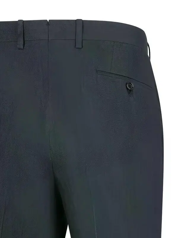 LARDINI Regular Fit Trousers - Blue
