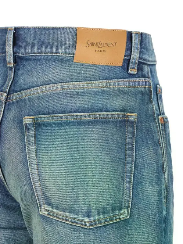 Saint Laurent Buttoned Jeans