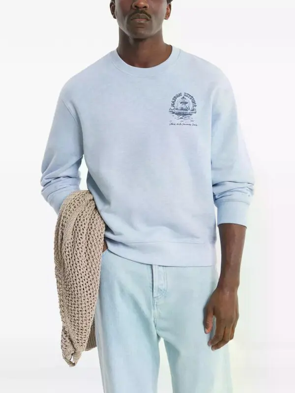 Maison Kitsuné Graphic-print Sweatshirt