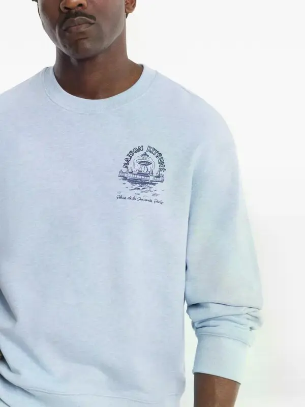 Maison Kitsuné Graphic-print Sweatshirt