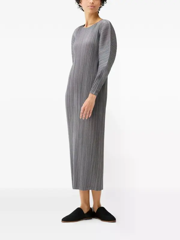 Issey Miyake Pleated Midi Dress