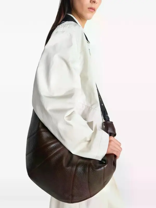 LEMAIRE Large Croissant Shoulder Bag - Brown