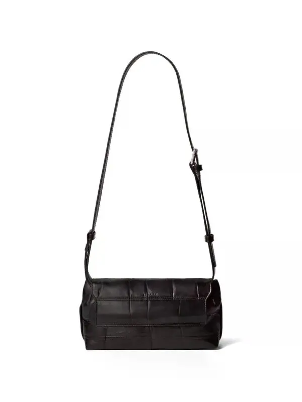 LEMAIRE Small Croc-embossed Shoulder Bag