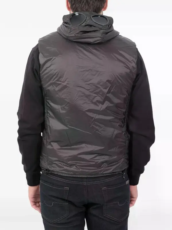 C.P. COMPANY Zip Fastening Hooded Waistcoat